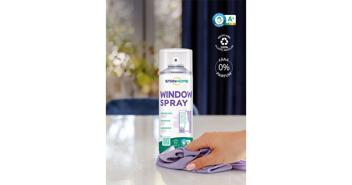 Window Spray Air Label 400 ML Stanhome - Escapade Shop
